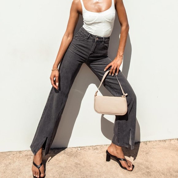 Princess Polly | Jeans | Princess Polly Rosalie Straight Leg Jeans ...